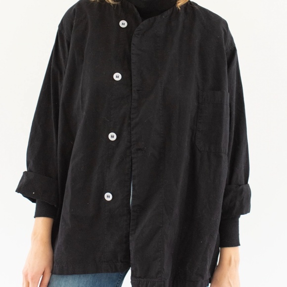 Rawson Studio | Jackets & Coats | Vintage Black Side Button Artist ...